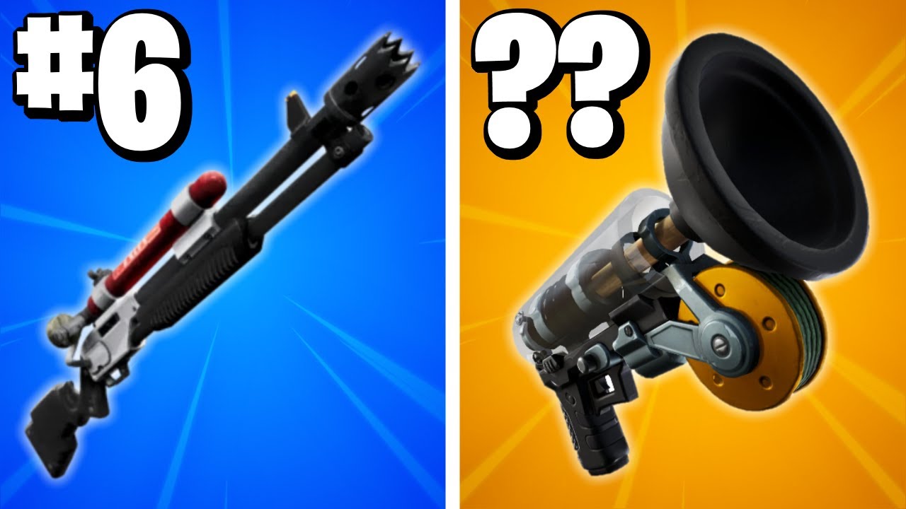 Ranking Each MYTHIC WEAPON in Fortnite Battle Royale | Season 3 (Mythic ...