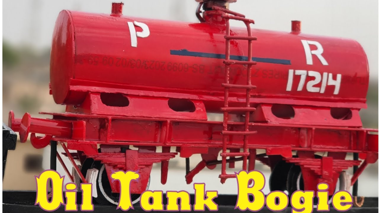 Oil tank bogie train to from pvc pipe. #Train #viral #craft #amazing ...