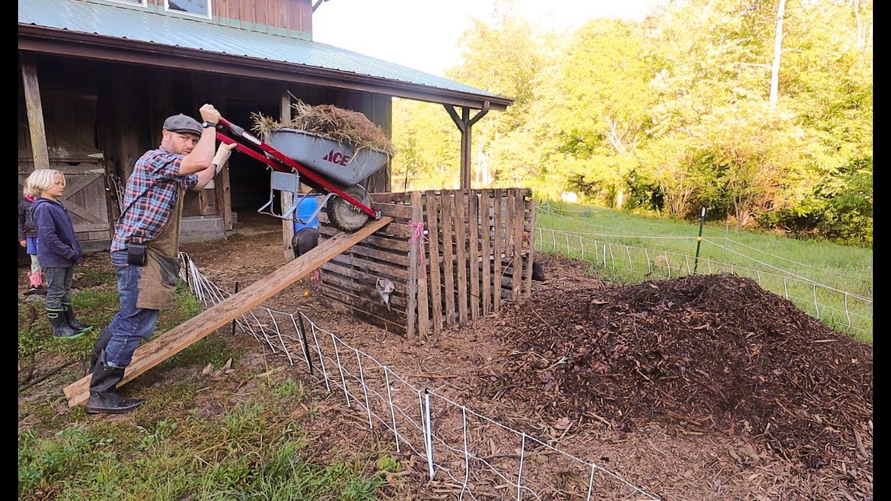 My Pig Compost Corner Just Got Better - YouTube