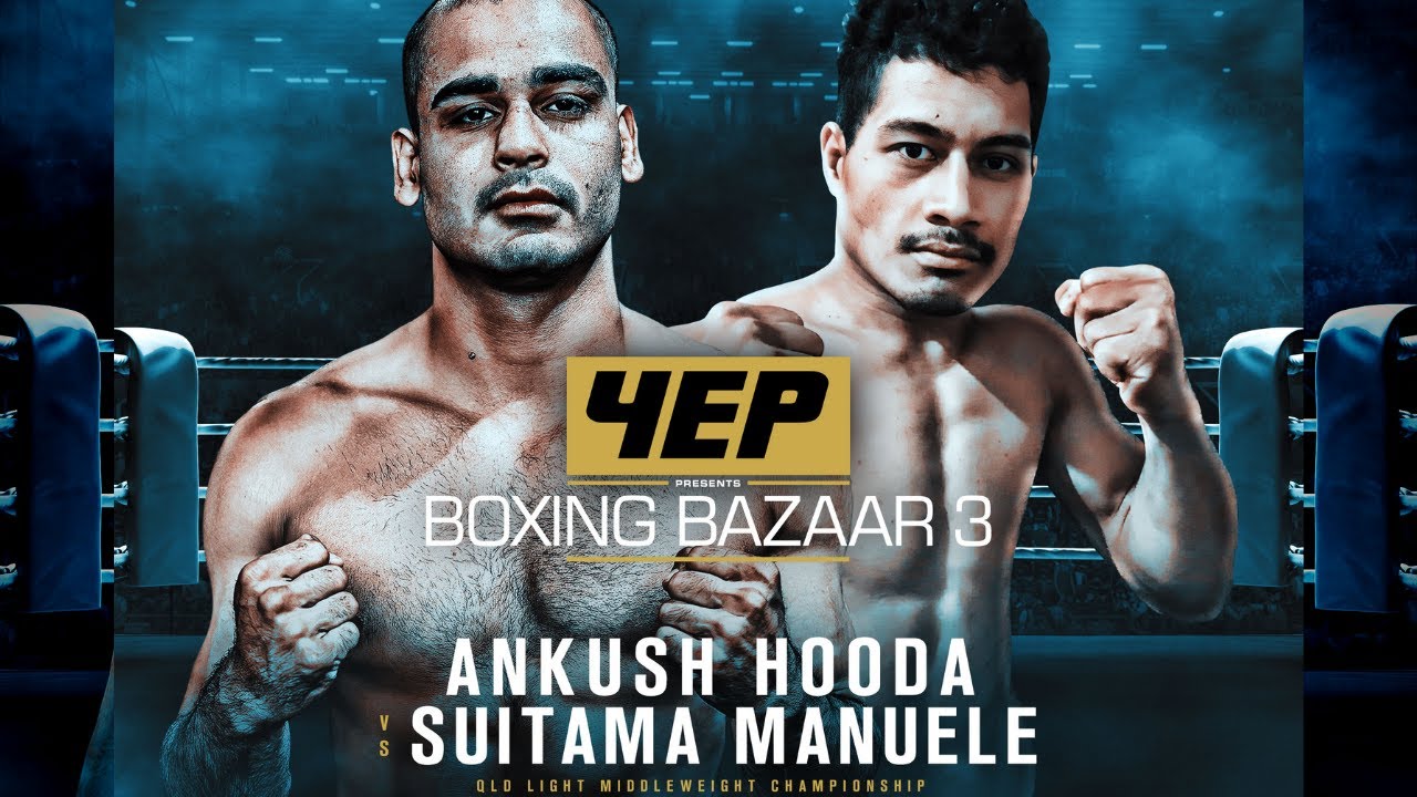 Ankush Hooda Vs Saitama Manuele - Boxing Bazaar 3 - YouTube