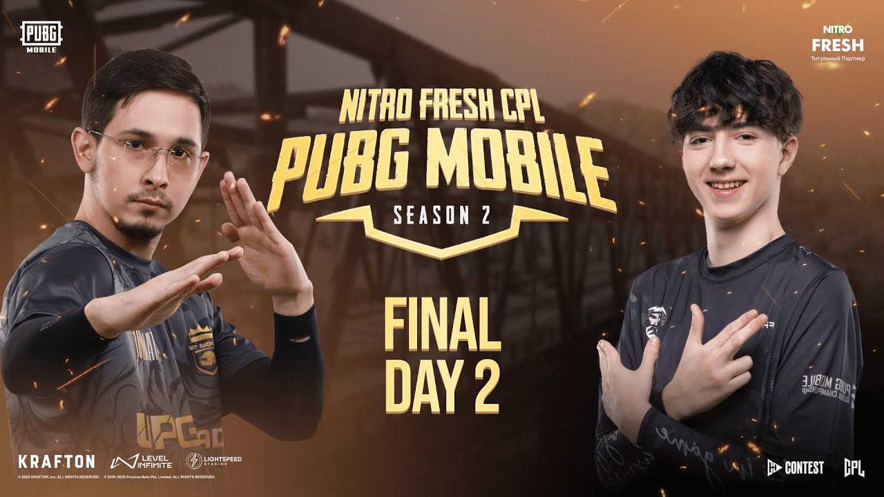NITRO FRESH CPL PUBG MOBILE SEASON 2 | FINAL DAY 2 - YouTube