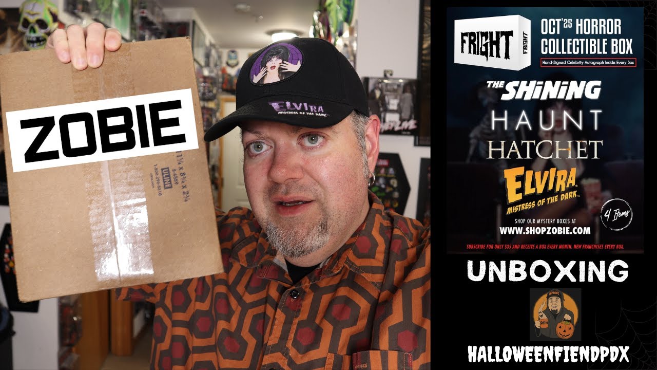 Zobie Fright Pack October 2025 Unboxing - YouTube