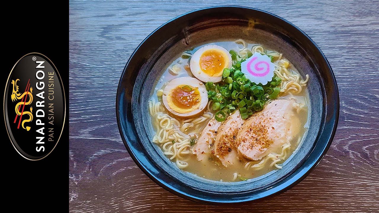 Snapdragon Chicken Ramen - USA - Instant Noodle Recipe Time - EP 1323 ...