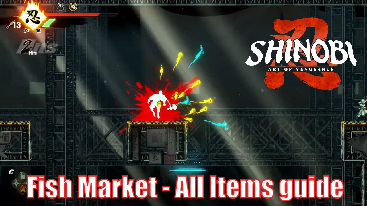 Fish Market. All Items guide | Shinobi: Art of Vengeance - YouTube