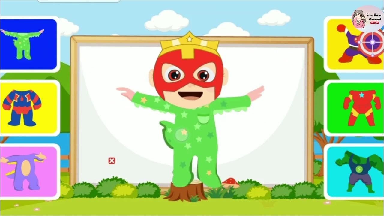 Kids Superhero Song - Let's Be Superheroes | Action Songs for Kids ...