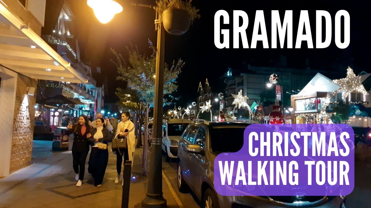 Christmas in Gramado - Walking Tour at Night - 4K - YouTube