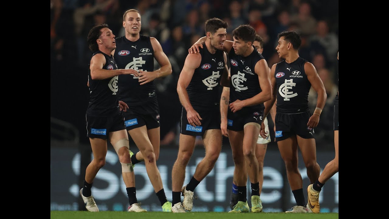 George Hewett - 2023 AFL Home & Away Season Highlights - Carlton ...