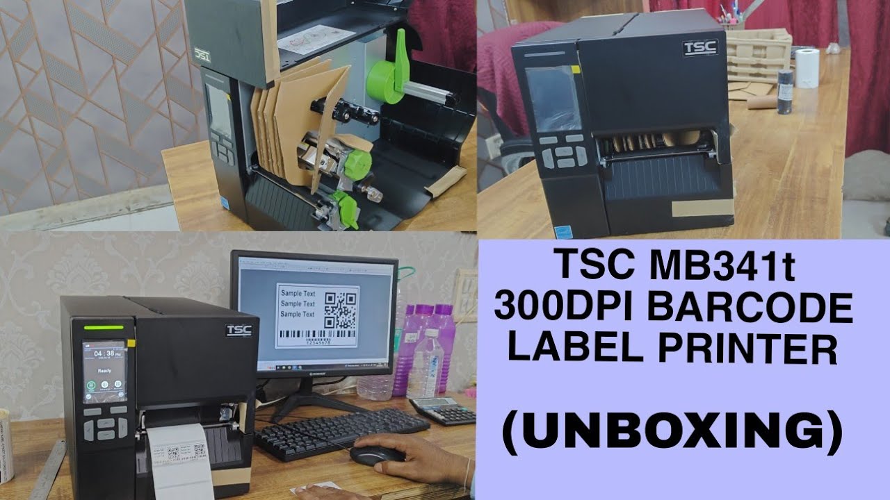 TSC MB341t, 300DPI INDUSTRIAL BARCODE LABEL PRINTER | ETIKETT SOLUTIONS ...
