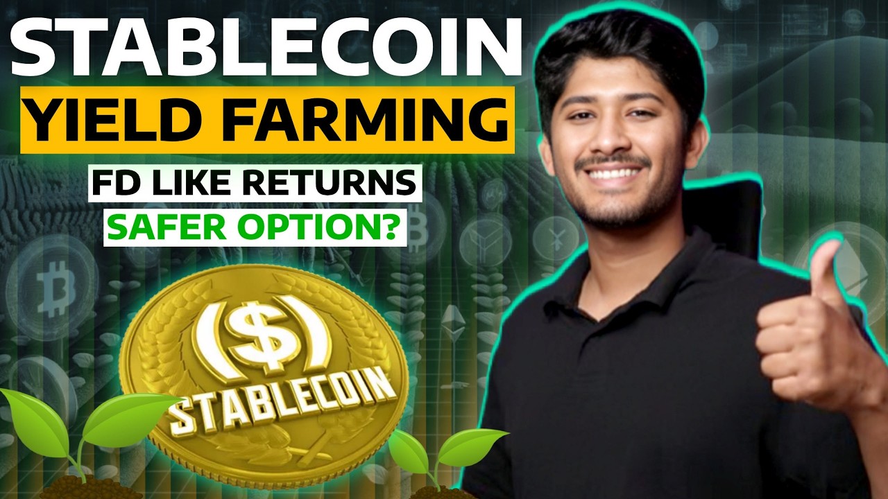Stablecoin Yield Farming | Safer Returns In Crypto - YouTube
