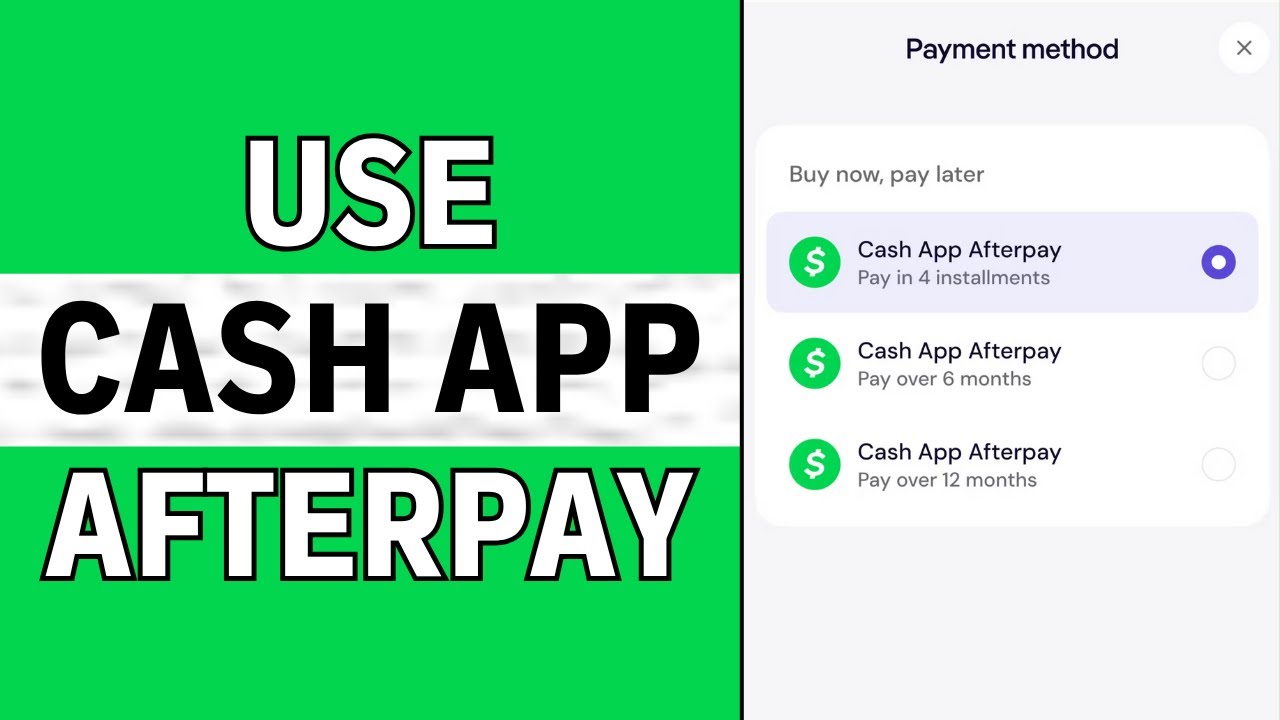 How to Use Cash App Afterpay - YouTube