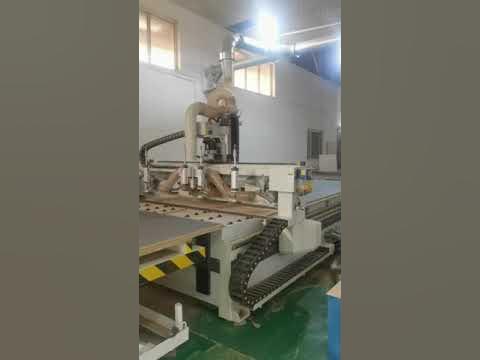 SUDIAO S3 2100X2800mm ATC CNC Router With Loading Unloading Tables - YouTube