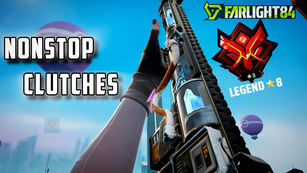 FINALLY REACHED LEGEND RANK IN FARLIGHT 84 🔥| FARLIGHT 84 FPP GAMEPLAY ...