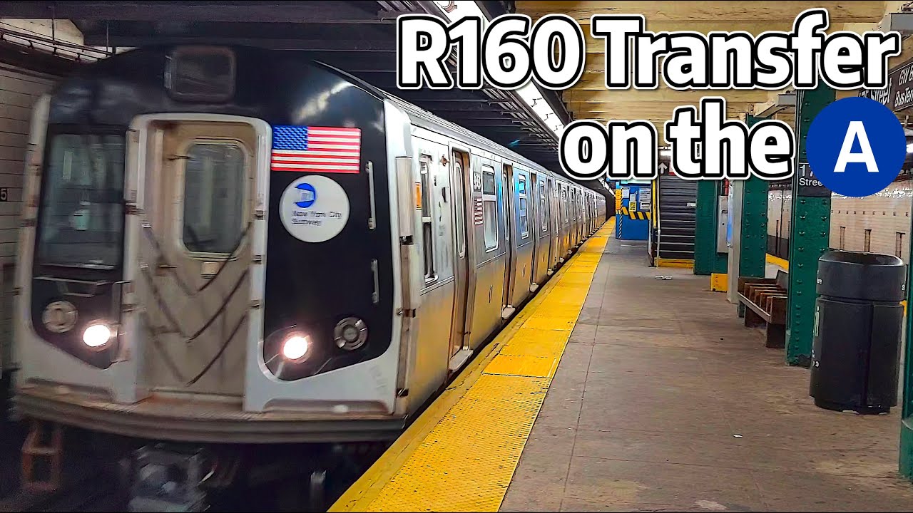 ⁴ᴷ⁶⁰ R160 Transfer heading south on the A Line - YouTube