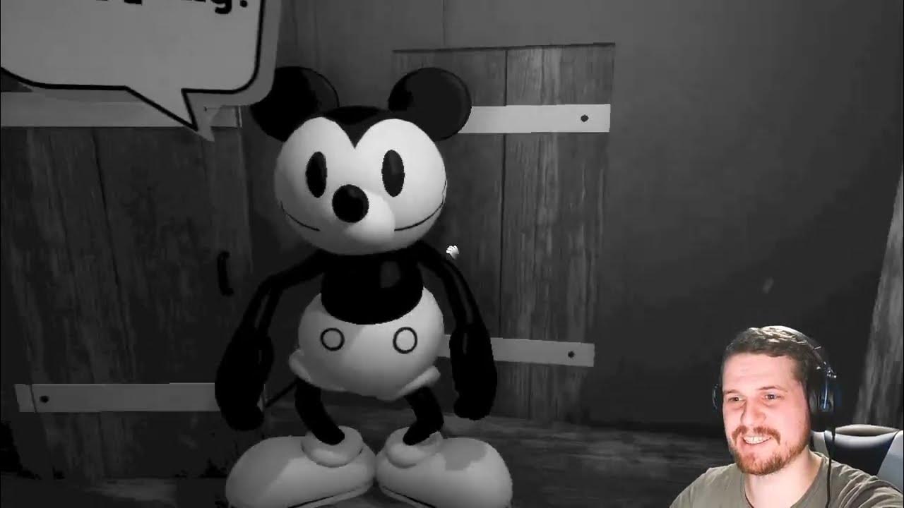 THIS MICKEY MOUSE HORROR GAME IS TERRIFYING - YouTube