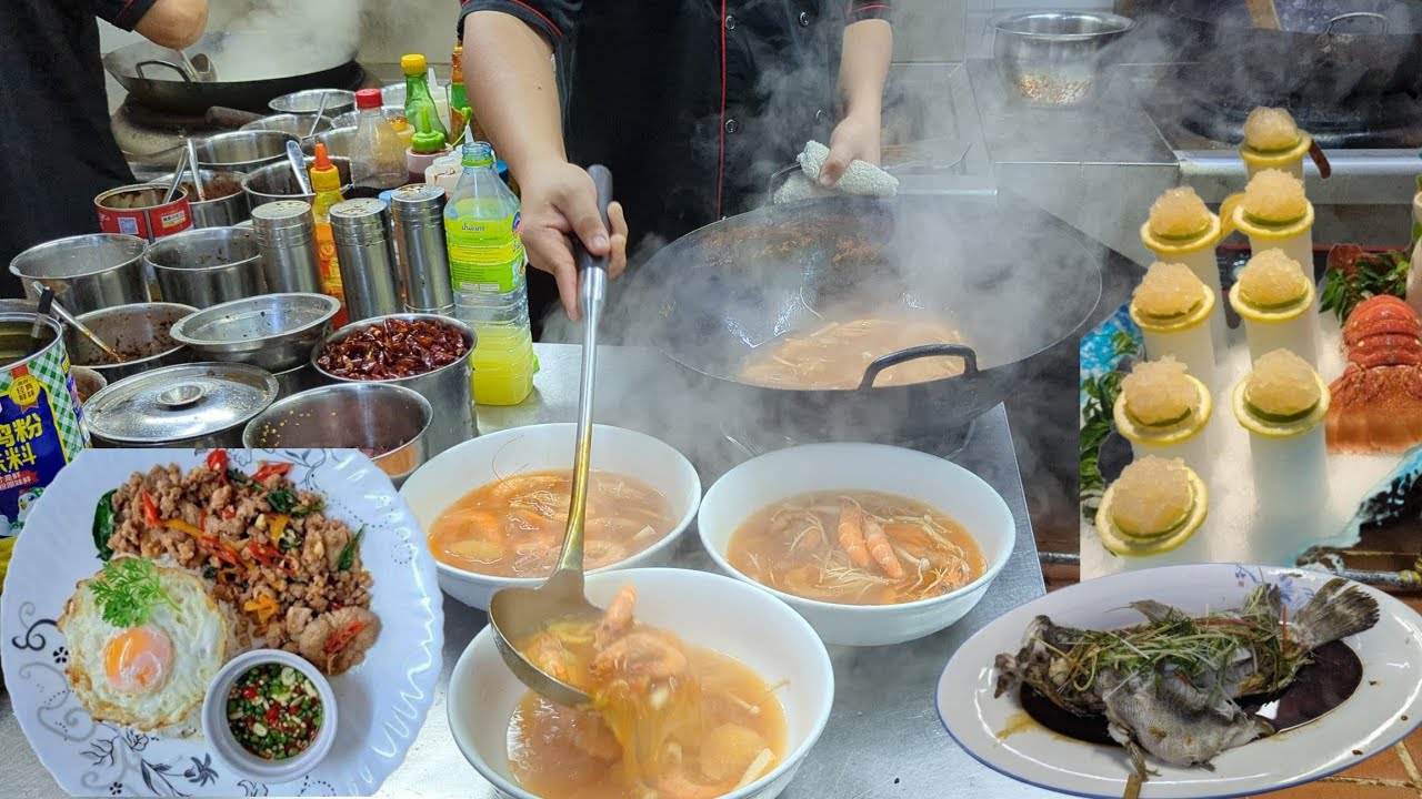 Cooking show Alone Chinese food in restaurant show in the world Must ...