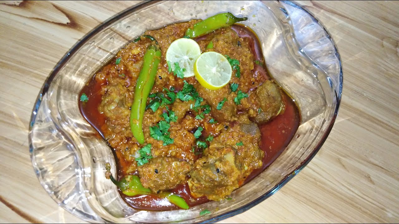 Achari ghost | Cooking with muqaddas - YouTube