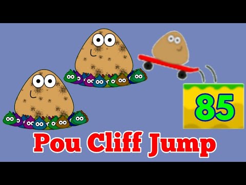 Pou Cliff Jump | 85 | Pou Gameplay Indonesia - YouTube