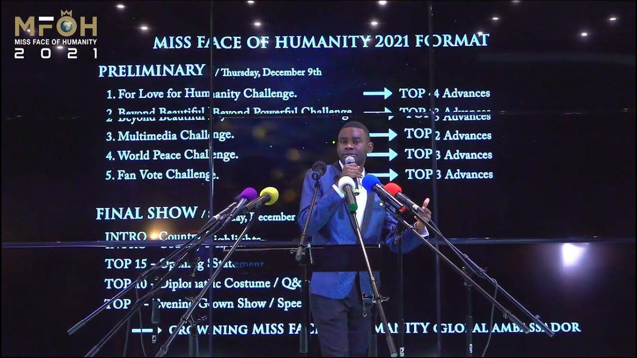 Miss Face of Humanity 2021 Global Showcase Format / MFOH PRESSCON - YouTube