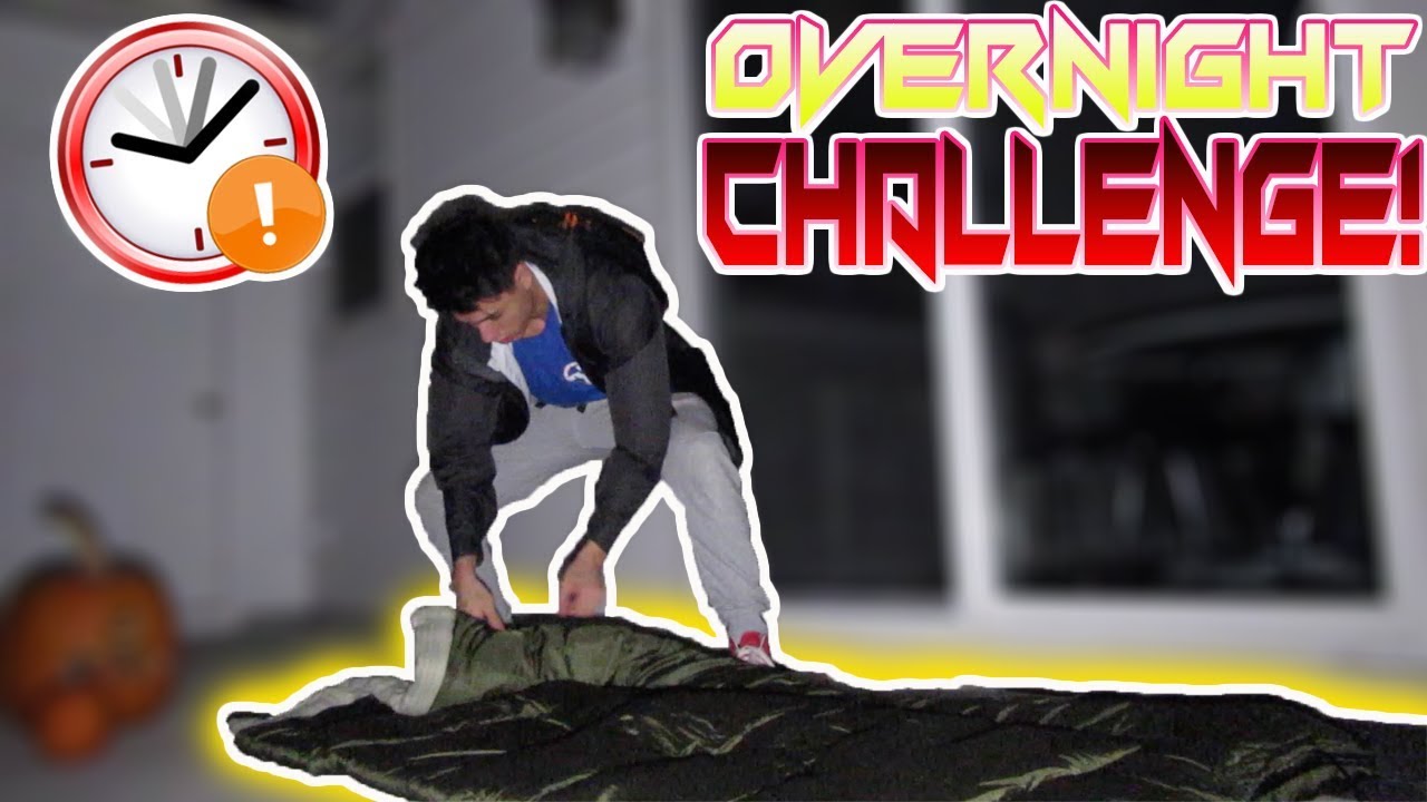 OVERNIGHT CHALLENGE AT BRAMTY JULIETTE'S HOUSE! - YouTube