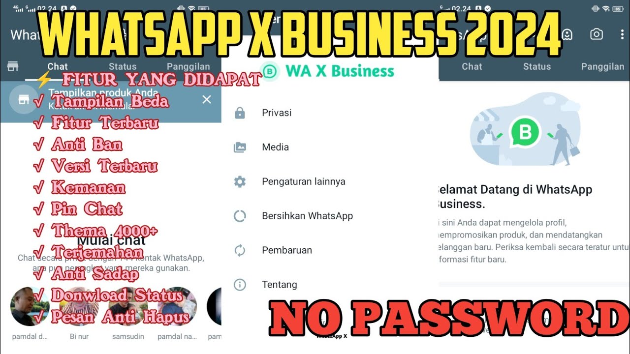 UPDATE | Whatsapp Business Terbaru 2024 | Wa Business | Whatsapp X ...