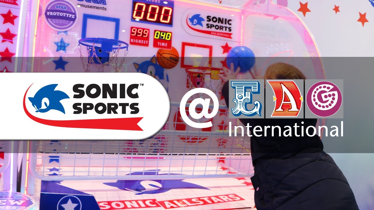 Sonic Sports at EAG 2019 | Sega Amusements - YouTube