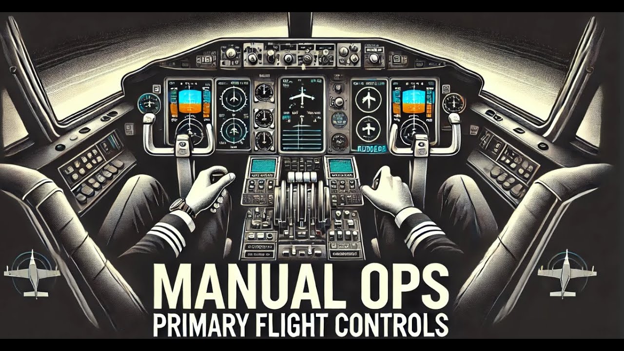 ATPL Systems 021 - Ep.32: Manual Operation - Primary Flight Controls ...
