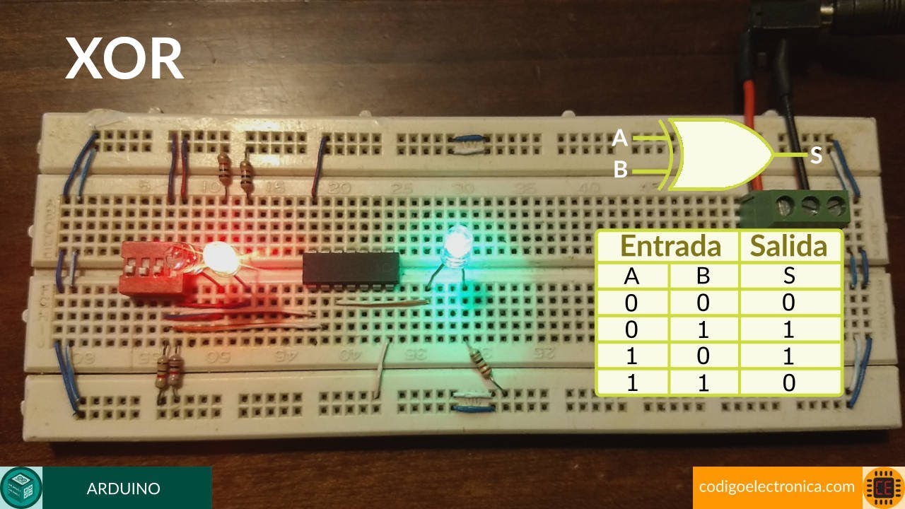 Compuerta xor - YouTube