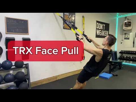 TRX Face Pull - YouTube