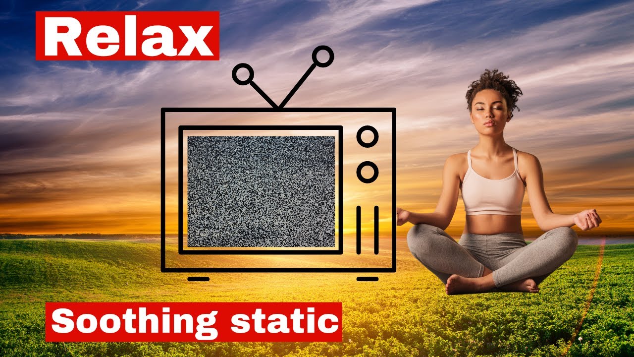 CALMING STATIC. SLEEP, STUDY, COLIC BABY, YOGA. BLACK SCREEN. - YouTube
