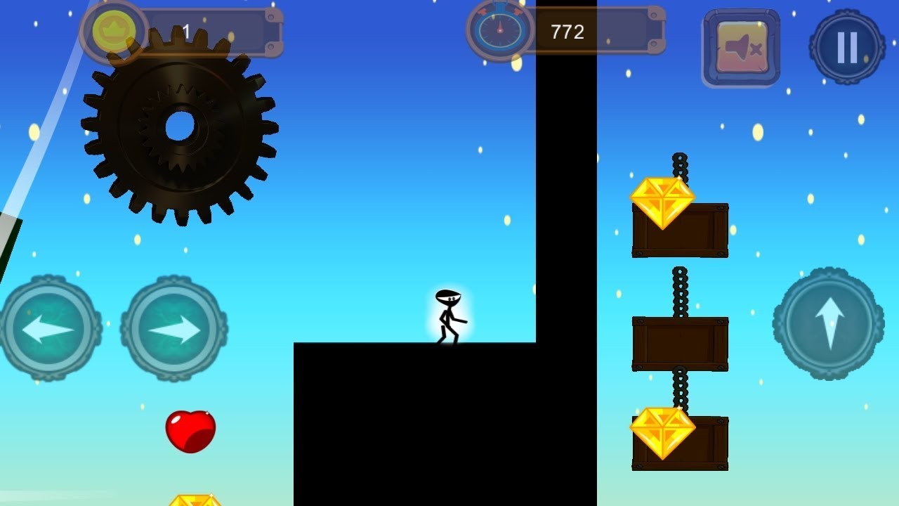 Stickman Parkour Platform -Fight Android Gameplay HD - YouTube