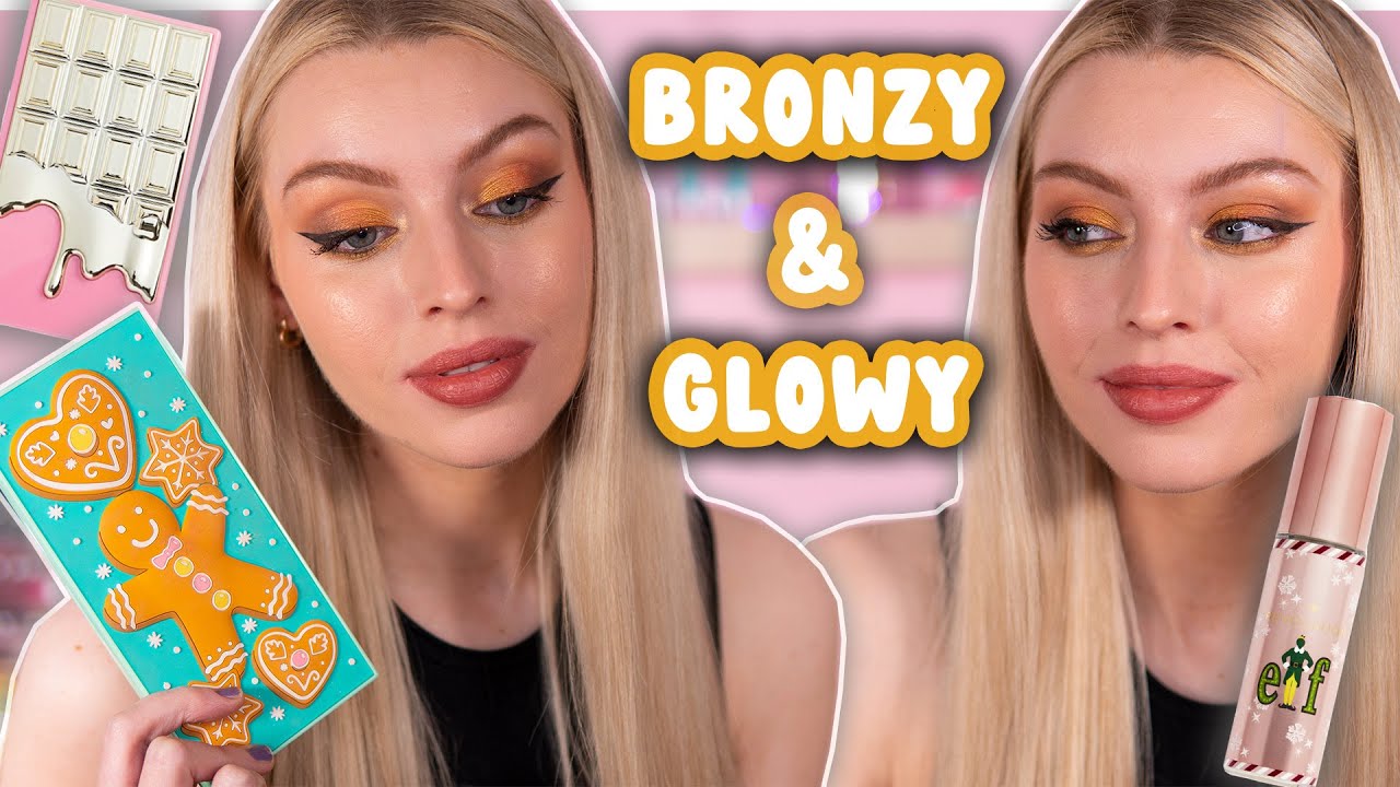 GRWM - Makeup i havent used in a while ..ft Tasty Gingerbread palette ...