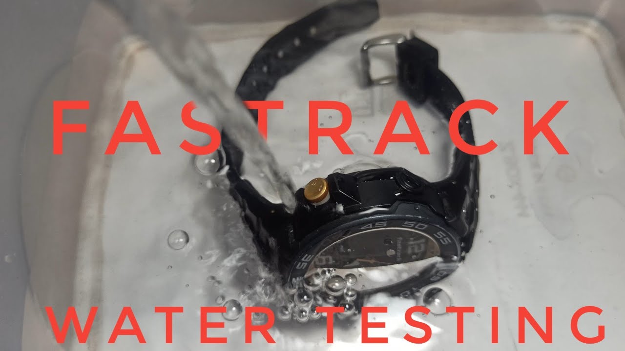 Fastrack 38044PP03 | First impression & Water Testing - YouTube
