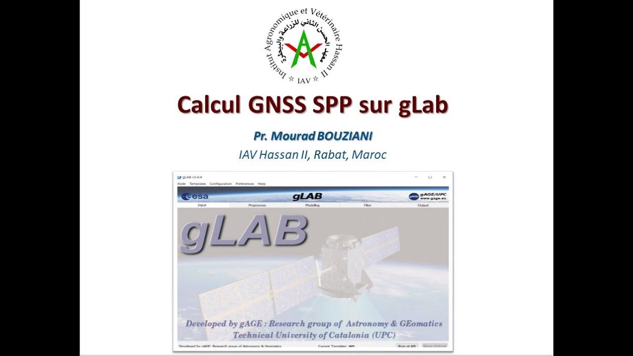 Calcul GNSS SPP sur gLab - YouTube