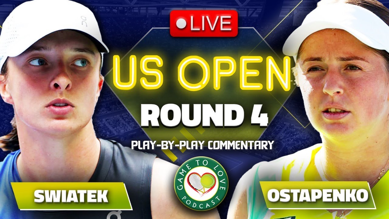 SWIATEK vs OSTAPENKO | US Open 2023 | LIVE Tennis Play-By-Play Stream ...