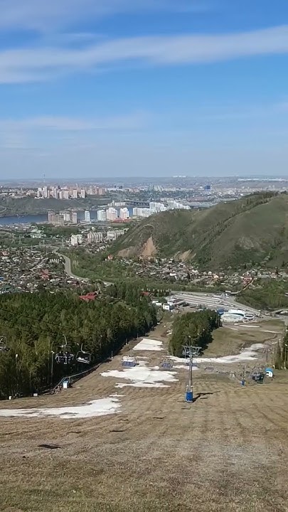 Вид на город Красноярск. - YouTube