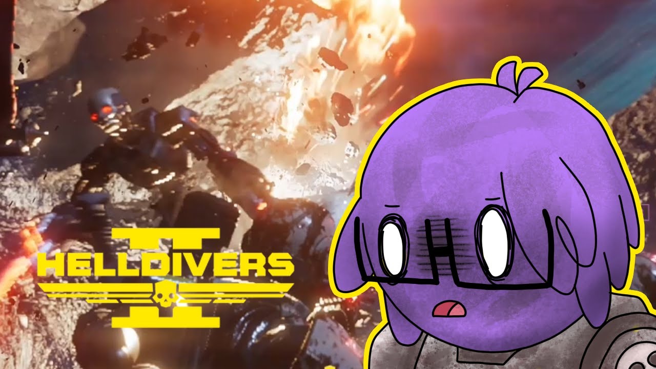 Helldiver 2 stream. [Katbob can't stop playing Diving] - YouTube