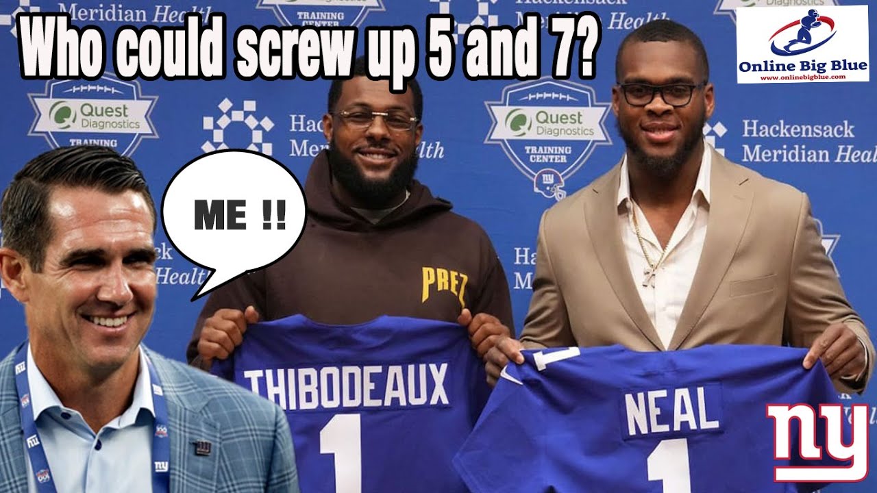 Should the New York Giants Trade both Evan Neal & Kayvon Thibodeaux ...