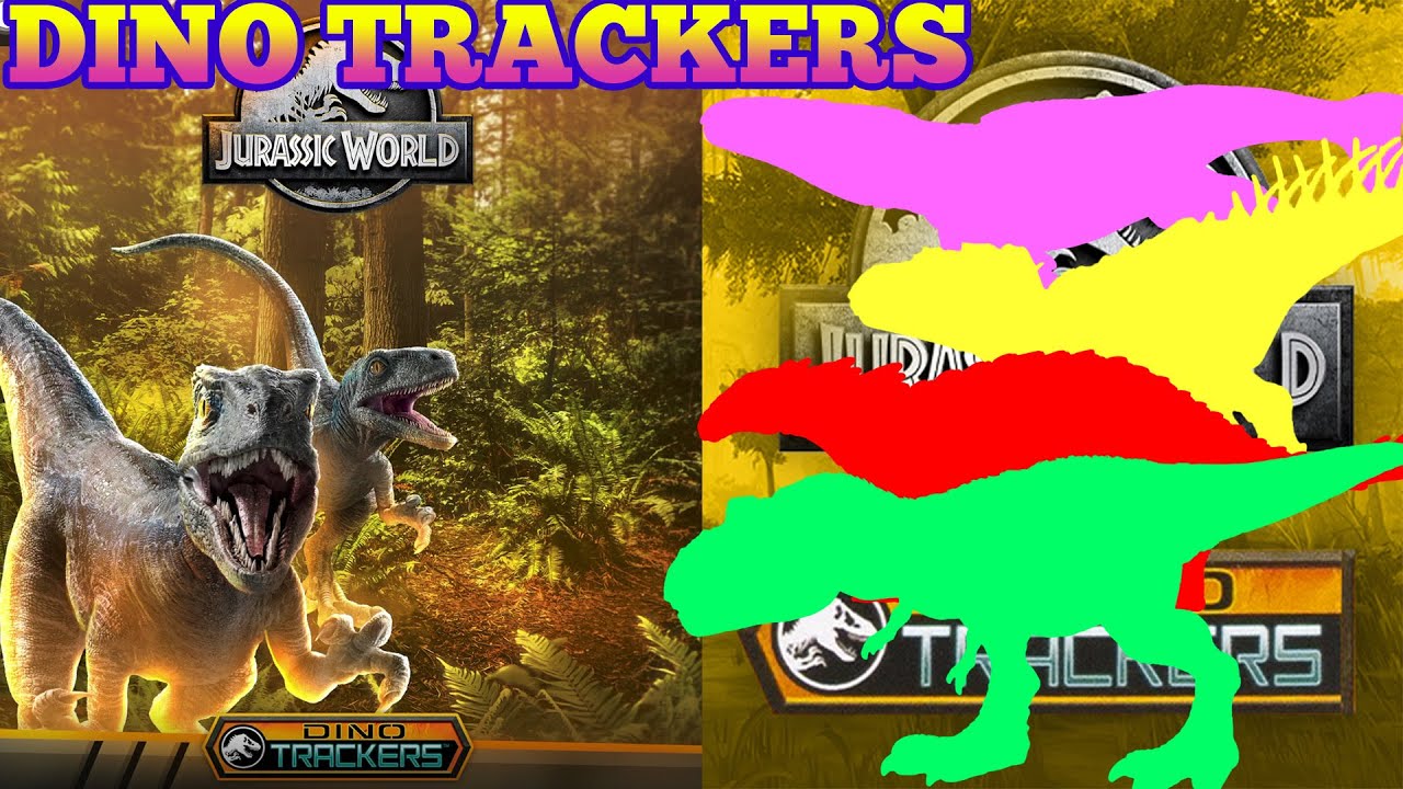 Jurassic World Dino Trackers 2023 Facts App Scan Codes All Dinosaurs