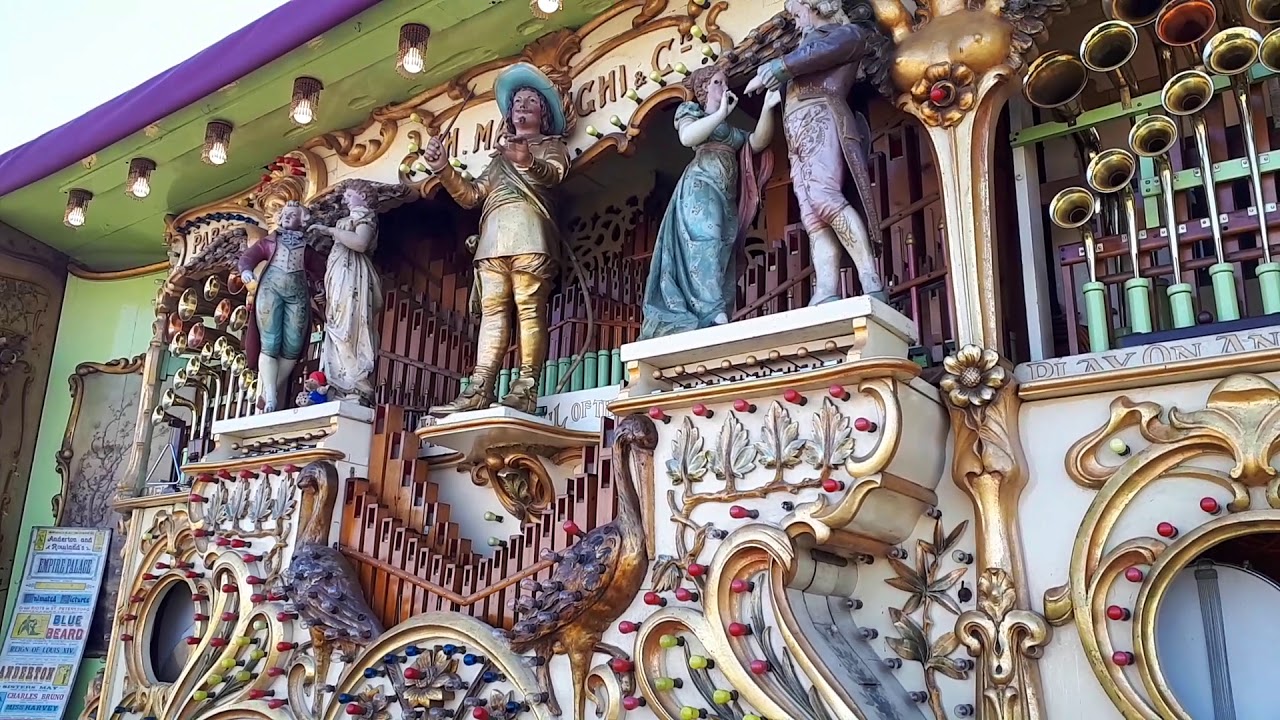 92 Key Marenghi Anderton and Rowland Grand Organ @ GDSF 2019 pt1 - YouTube