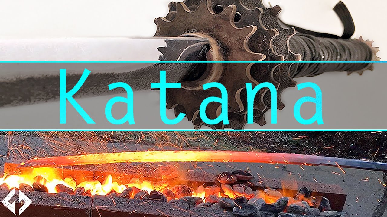 Forging a Katana from Junk - YouTube