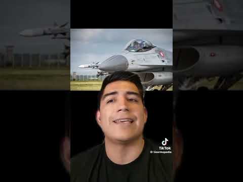 Especialistas y influencer @armapedia explicando sobre los F-16 a un ...