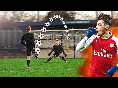 Mesut Özil vs freekickerz ⚽ 1vs1 Fußball Challenge