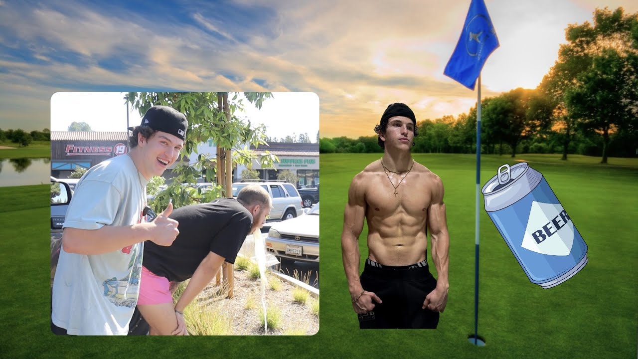 DRUNK LIFTING AND GOLF FOR MY 21ST BIRTHDAY - YouTube