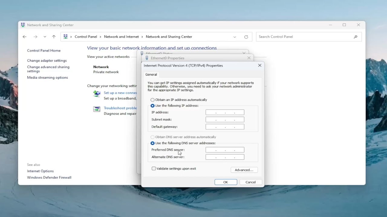 How to Change the Subnet Mask in Windows 11 [Guide] - YouTube
