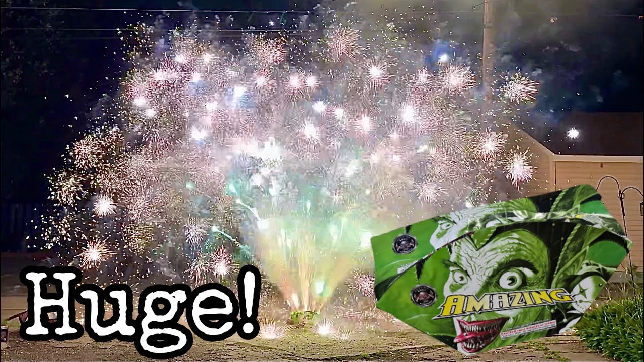 Amazing Fountain by Cutting Edge Fireworks (Giant Ending!) - YouTube