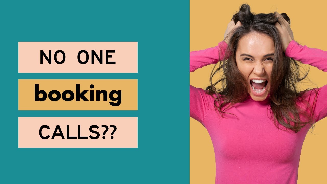 I'm not booking any discovery calls - what should I do? - YouTube