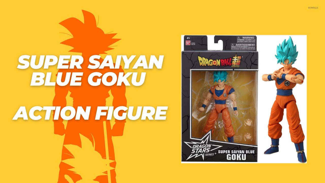 Super Saiyan Blue Goku Action Figure - YouTube