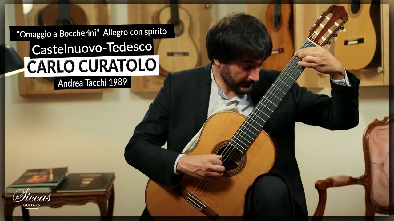Carlo Curatolo plays Sonata by Castelnuovo-Tedesco (Allegro con spirito ...