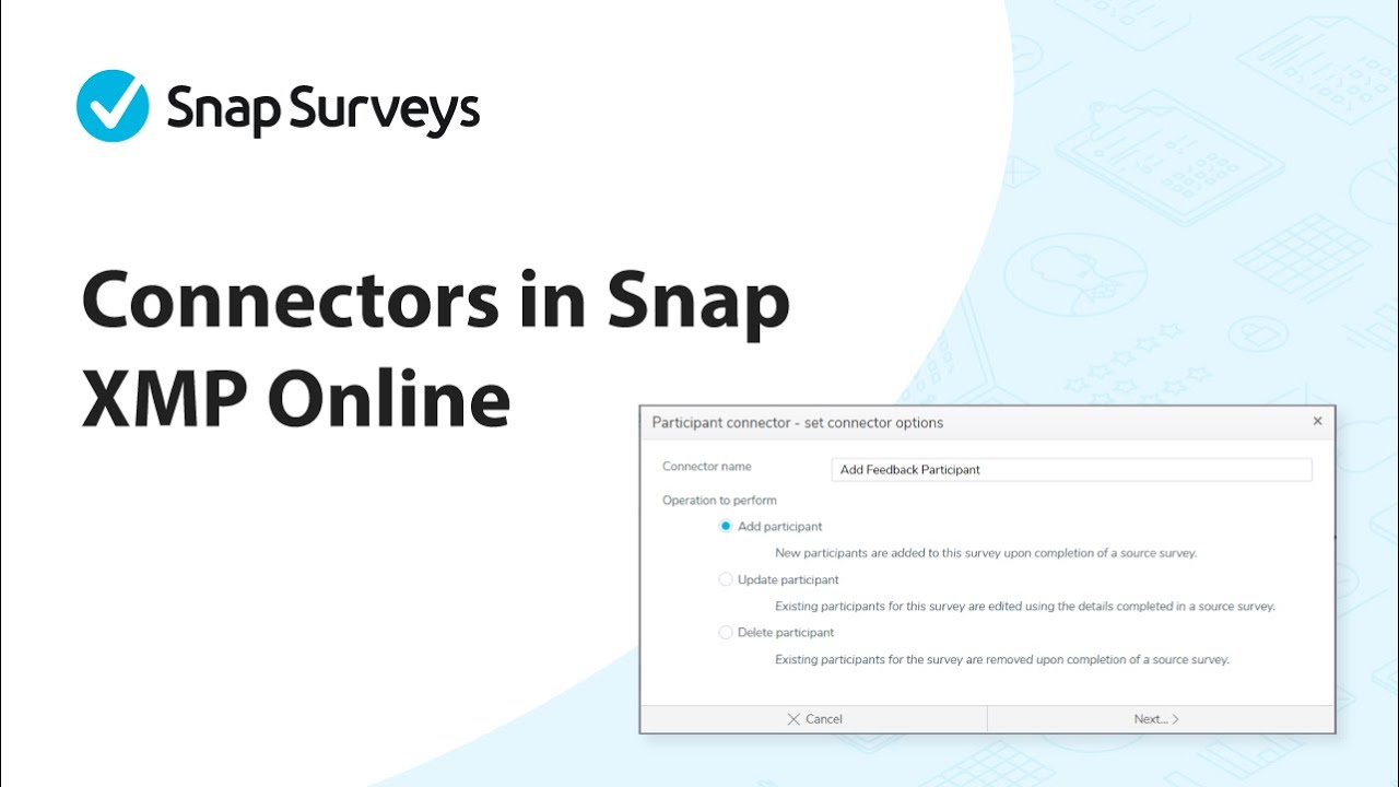 Connectors in Snap XMP Online [Detailed Breakdown ] - YouTube