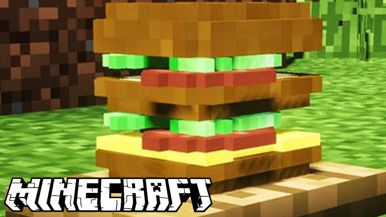 Minecraft - BUILD BATTLE - Sanduíche Íche - YouTube